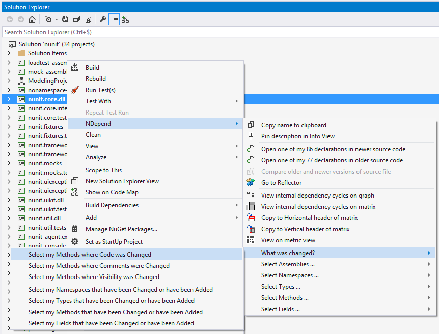 Advanced Code Diff in Visual Studio